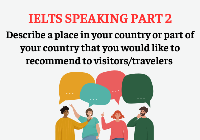 IELTS Speaking Part 2: Describe a place in your country that you would ...